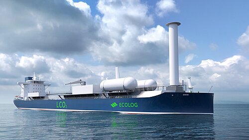 Deltamarin and Ecolog unveil new LCO2 design - Ship & Offshore