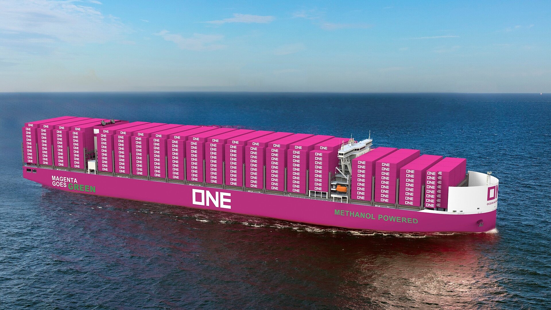 ONE orders twelve methanol dual-fuel boxships - Ship & Offshore