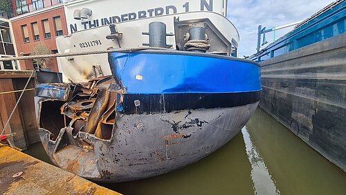 Thunderbird 1 undergoes major refit at Holland Shipyards Group’s ...