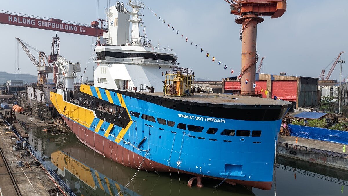 Windcat celebrates first ‘Elevation’ CSOV launch - Ship & Offshore