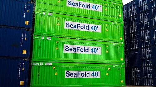 'Foldable' container to cut carbon and save money - Ship & Offshore