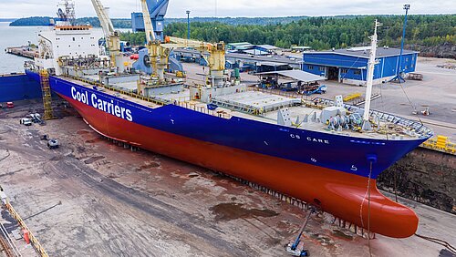 Reefer CS Care completes survey and coating upgrade at Turku - Ship ...