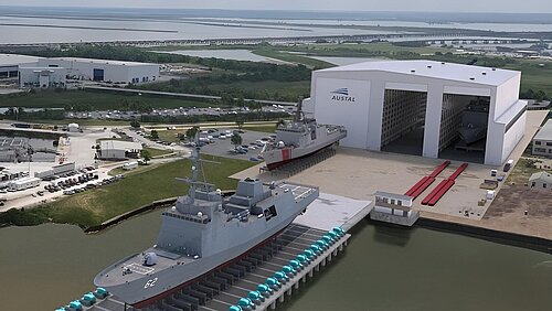 Austal USA breaks ground on new shipbuilding and repair facility in ...