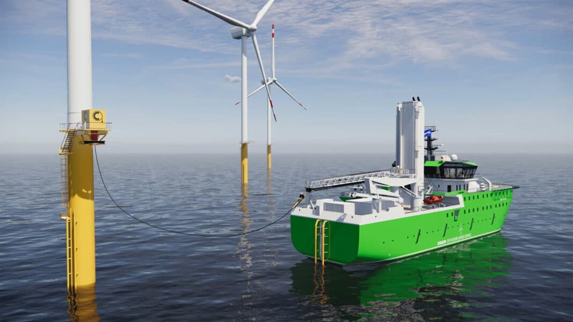 Damen unveils all-electric SOV design - Ship & Offshore