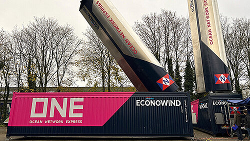 ONE to test wind-assist devices on feeder vessel - Ship & Offshore