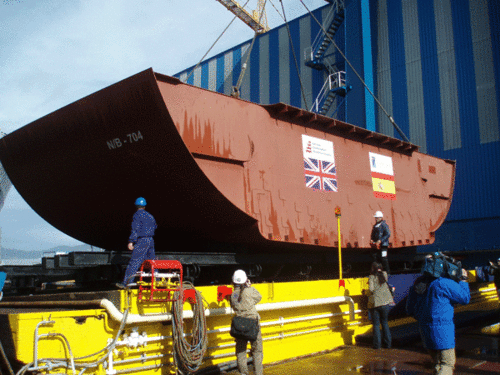 Keel-laying ceremony in Vigo - Ship & Offshore