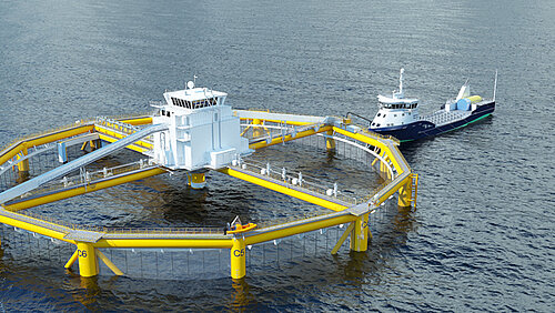 Mooring system for world's first offshore fish farm rig - Ship & Offshore