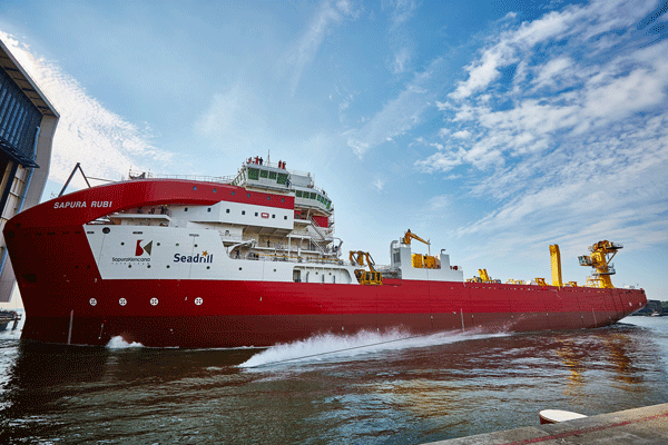 Royal IHC launches fifth pipe-laying vessel - Ship & Offshore