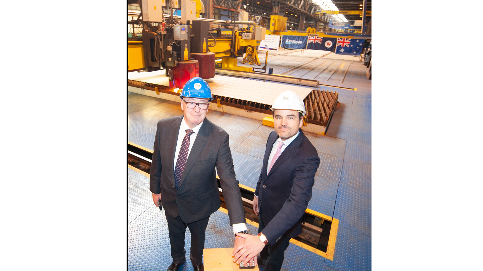 FSG cuts first steel for Searoad RoRo - Ship & Offshore