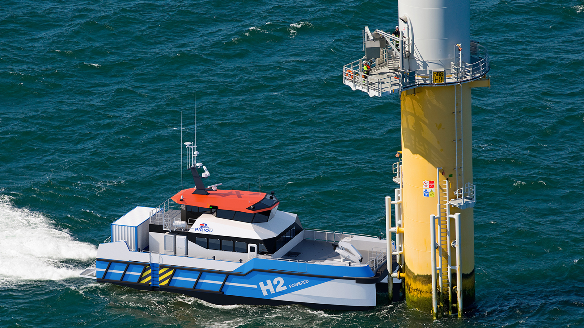 Piriou develops CTV with hydrogen hybrid propulsion - Ship & Offshore
