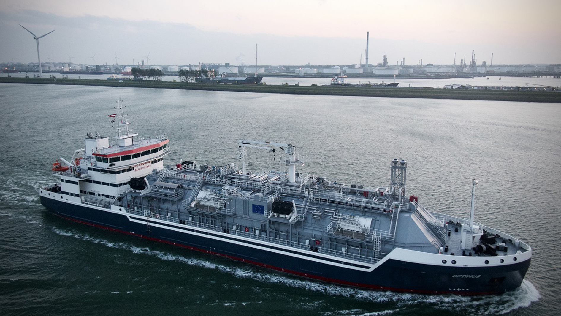 Damen delivers first of new LNG bunker tanker design - Ship & Offshore