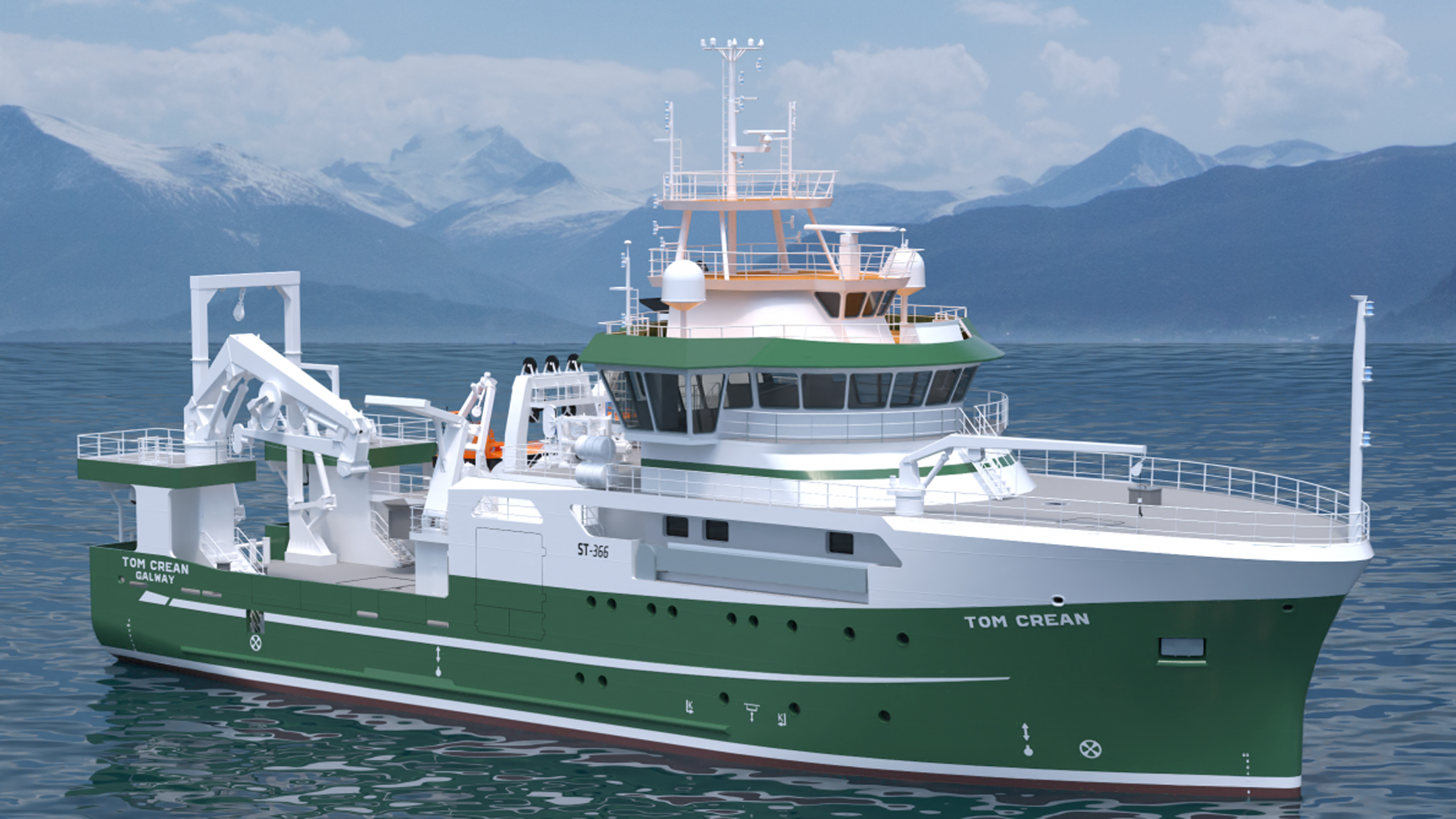 Ireland's new research vessel to honour explorer Tom Crean - Ship ...